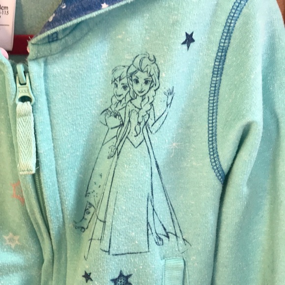 Disney | Jackets & Coats | Disney Elsa Frozen Zipped Jacket 4 Years Old ...